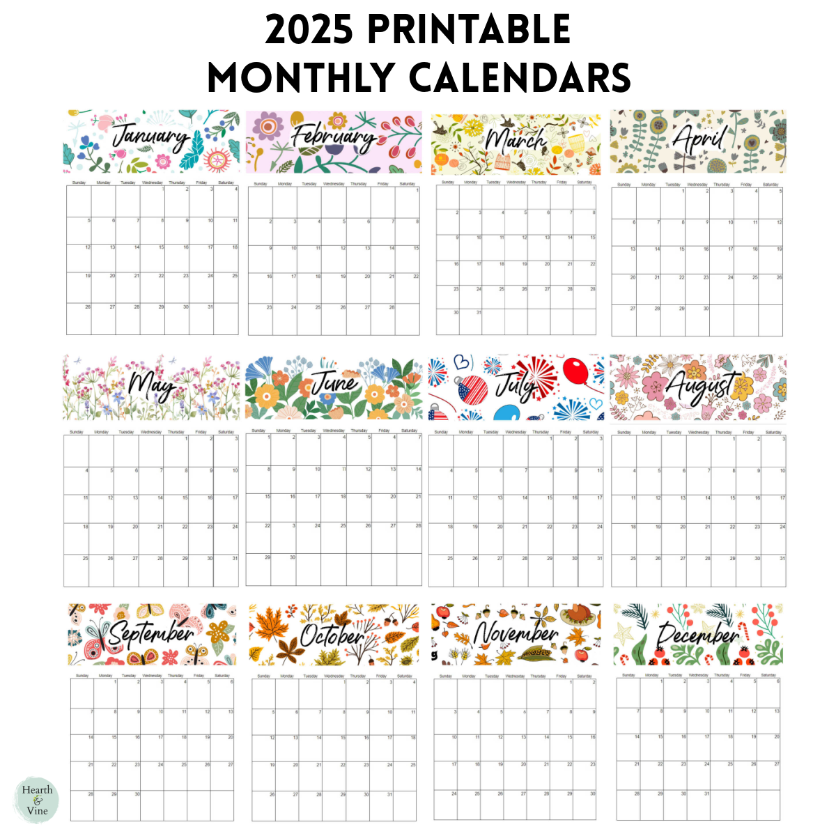 Free Printable Fall 2025 Calendar - Printable Calendar 2025